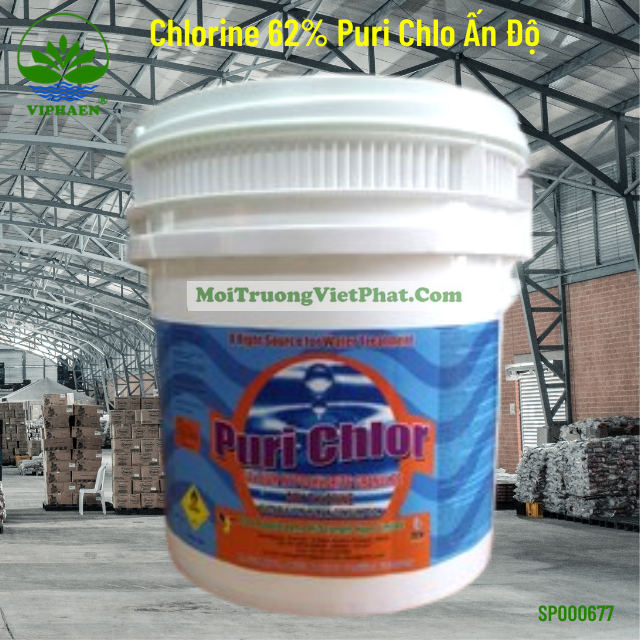 Clorine 62% Puri Chlo Ấn Độ - VIPHAEN